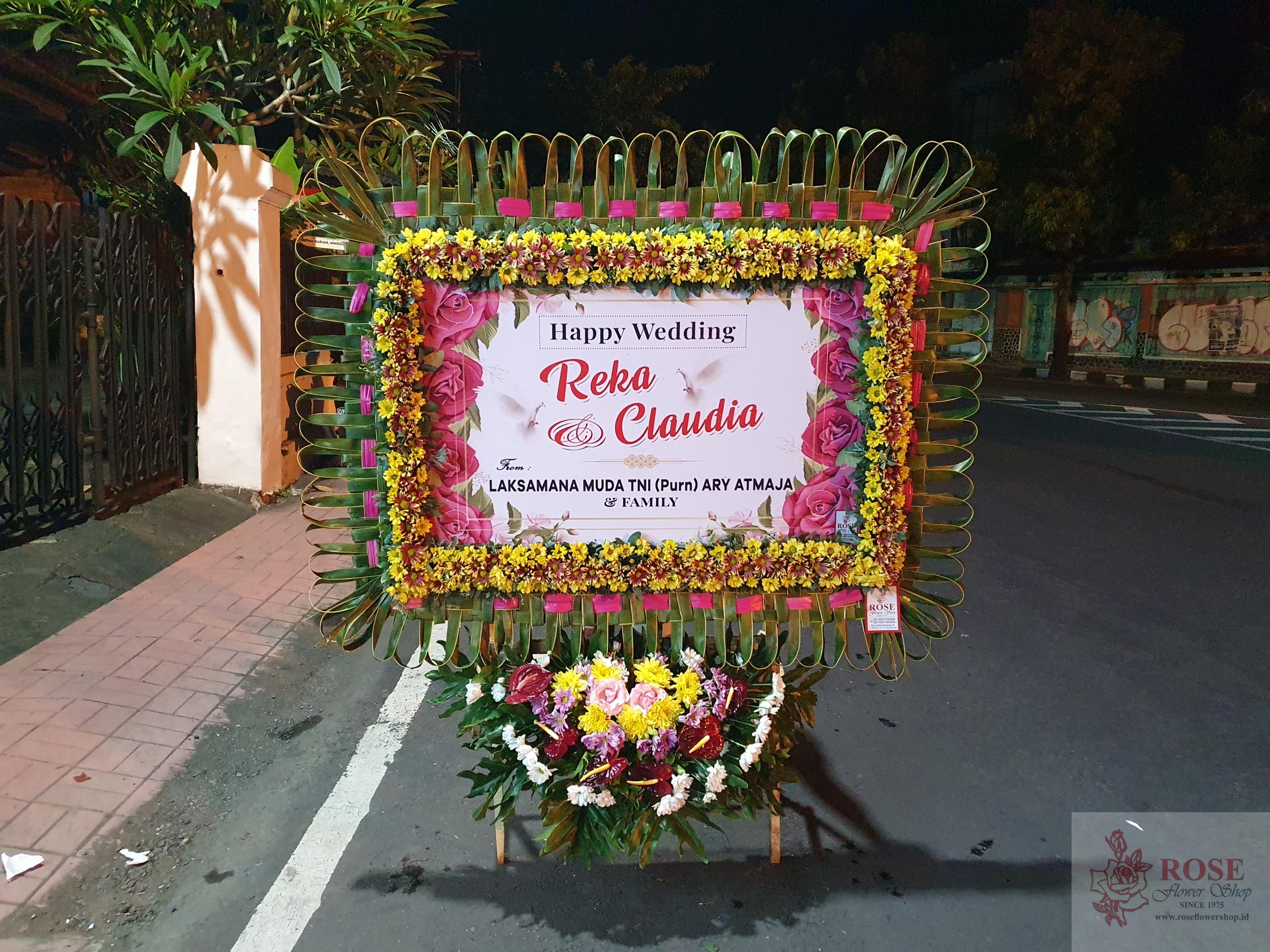 Anyaman Bunga XL Size | Rose Flower Shop - Toko Bunga Denpasar Bali Florist