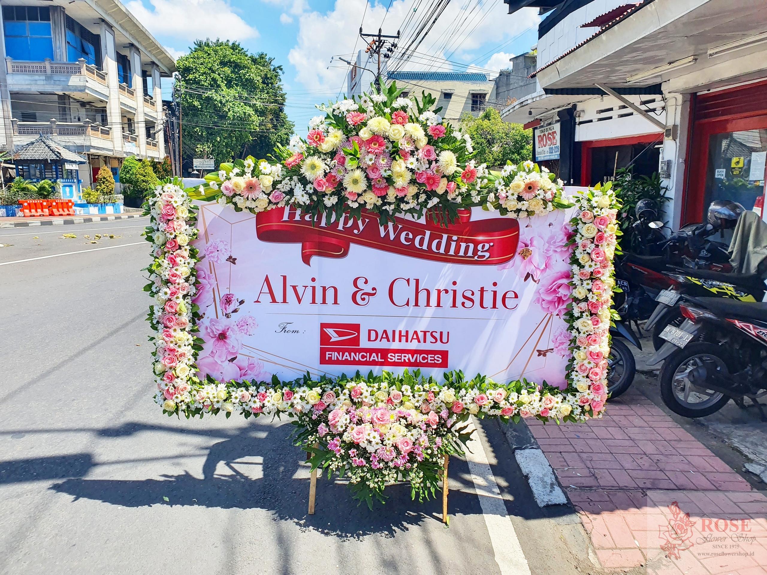 2X1 Printing Board – Full Flowers DAIHATSU | Rose Flower Shop - Toko ...